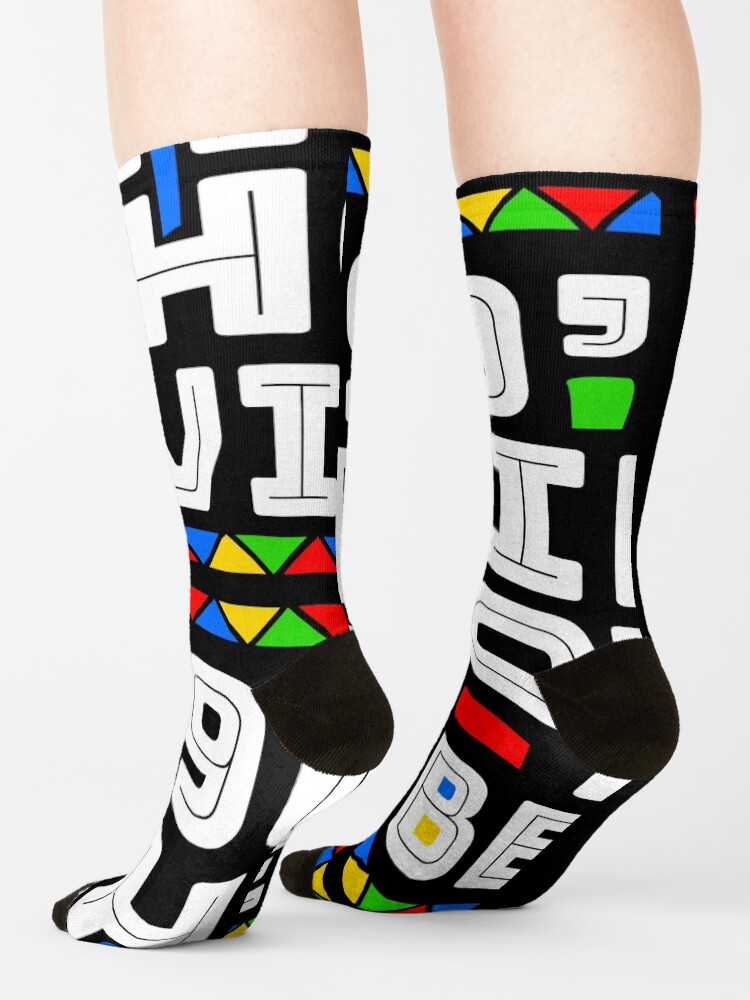 "90s hip hop vibes" Socks for Sale by Scoopivich | Redbubble