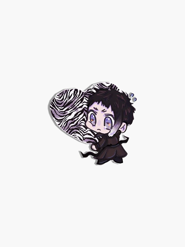 "Baby Akutagawa from Bungou Stray Dogs" Sticker for Sale by sugasprite ...