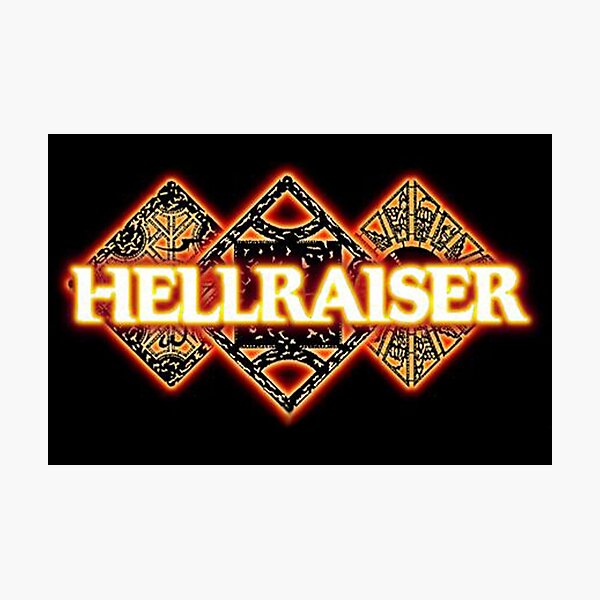 "Hellraiser Logo" Photographic Print by MohrCreations | Redbubble