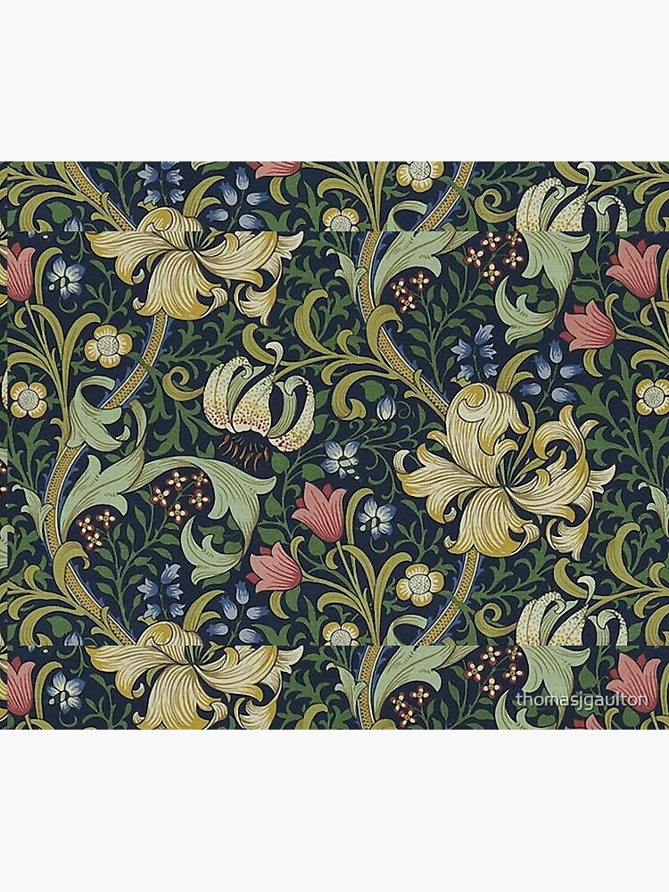 "William Morris Golden Lily pattern" Throw Blanket for Sale by ...