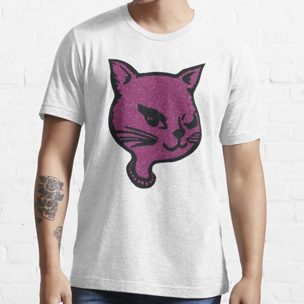 "Winking Cat Pink" T-shirt for Sale by MohrCreations | Redbubble ...