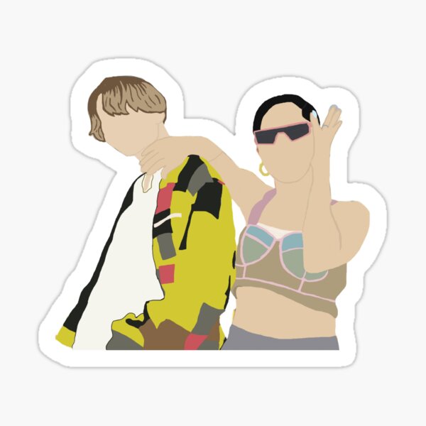 "j-hope & becky g" Sticker for Sale by EssenceOfArmy | Redbubble