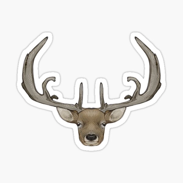 "Icons of Africa - Fallow Deer" Sticker for Sale by nishita-wojnar ...