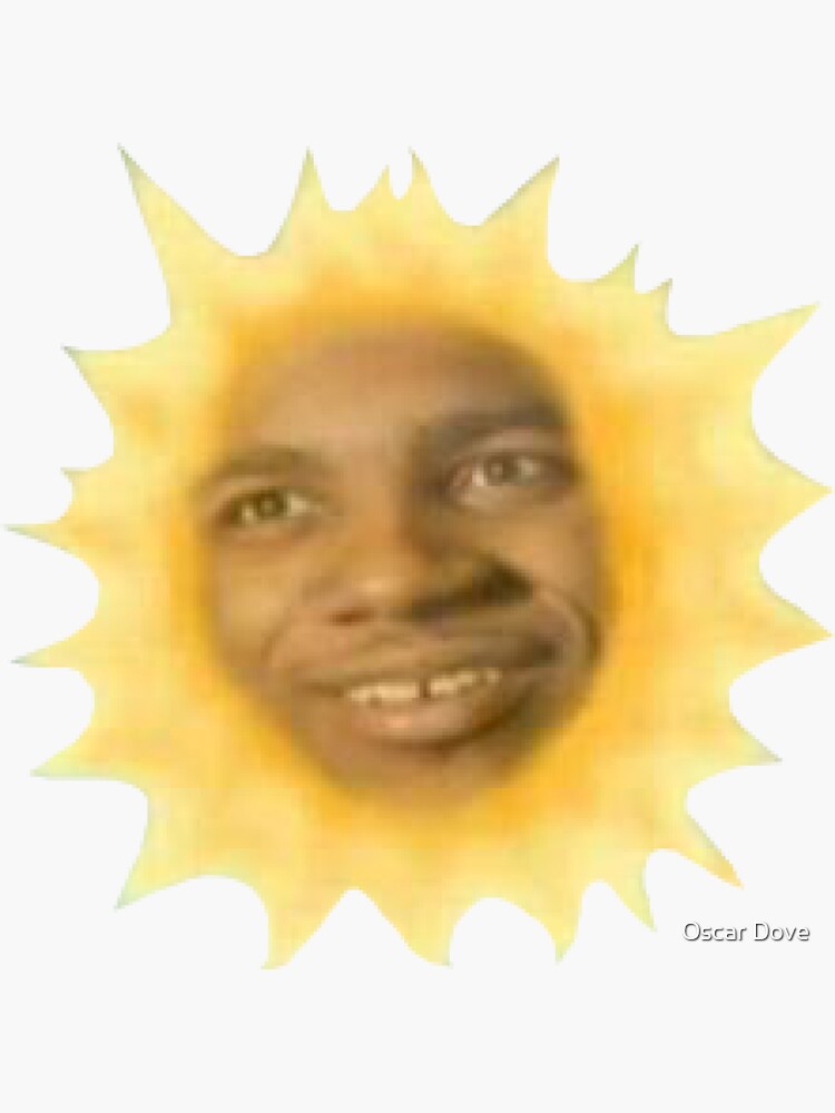 "Telly Tubby Sun Design" Sticker for Sale by OscarD | Redbubble