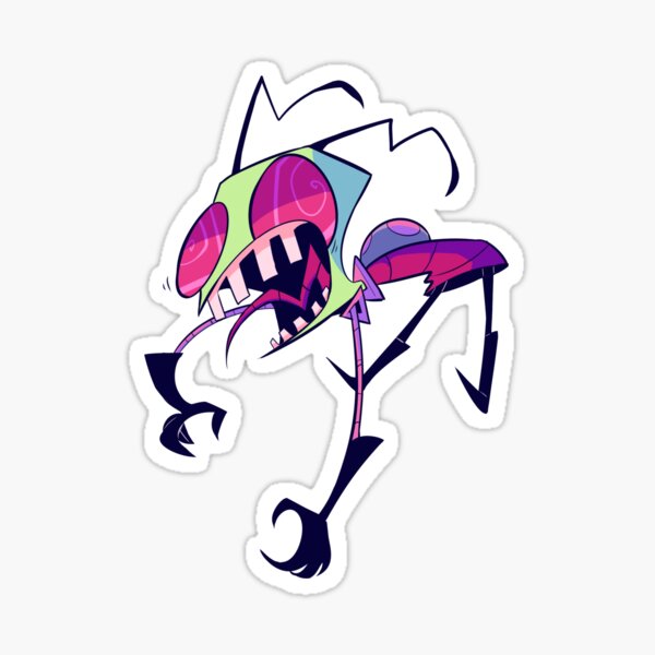 Invader Zim Stickers | Redbubble