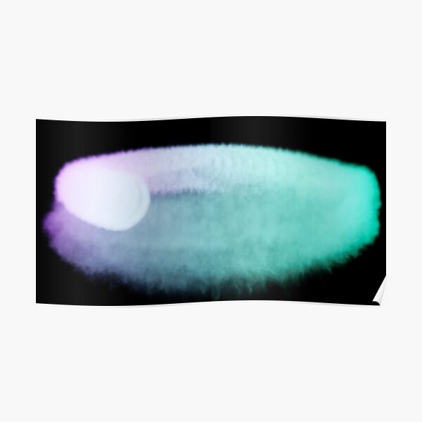 "comet smoke colors" Poster for Sale by kombos | Redbubble