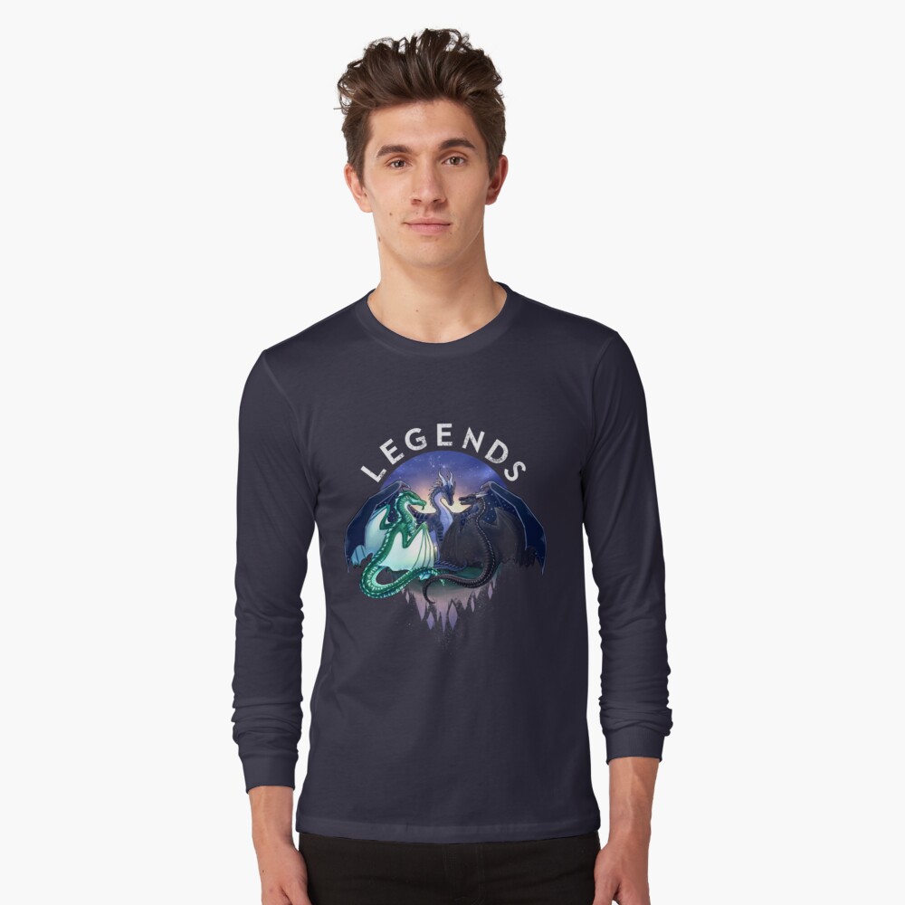 "Wings of Fire - Legends - Fathom, Darkstalker, Clearsight" Sticker for ...