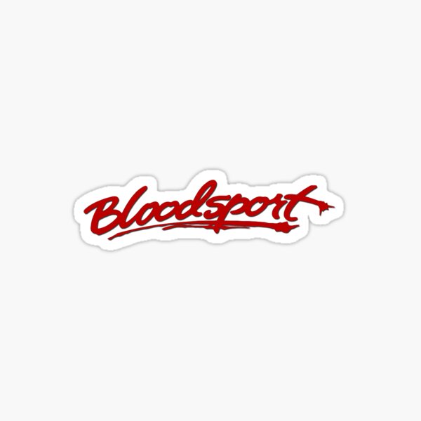 Bloodsport Stickers | Redbubble