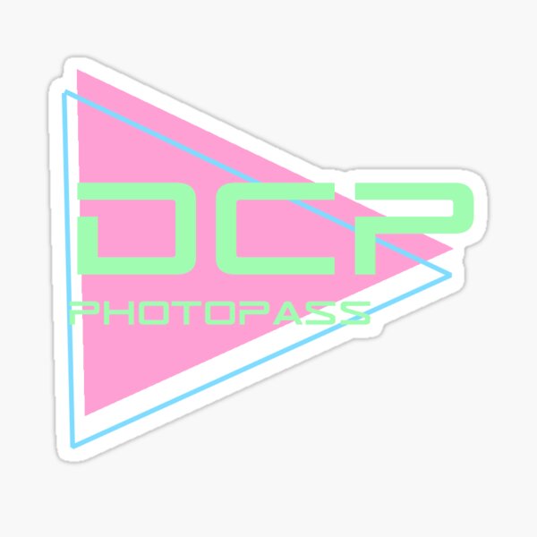 "So 90's DCP Photopass" Sticker for Sale by cortbart | Redbubble