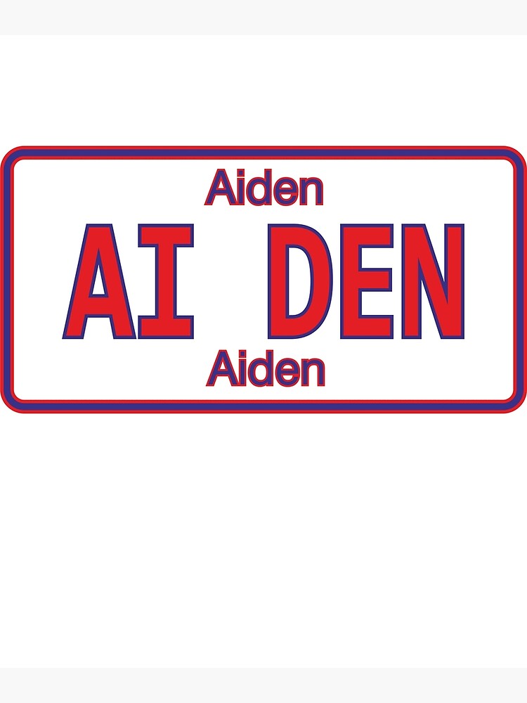"Aiden" Poster for Sale by oleo79 | Redbubble