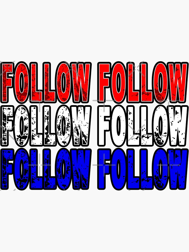 "FOLLOW FOLLOW, Rangers Football Club" Sticker for Sale by Carolann88 ...