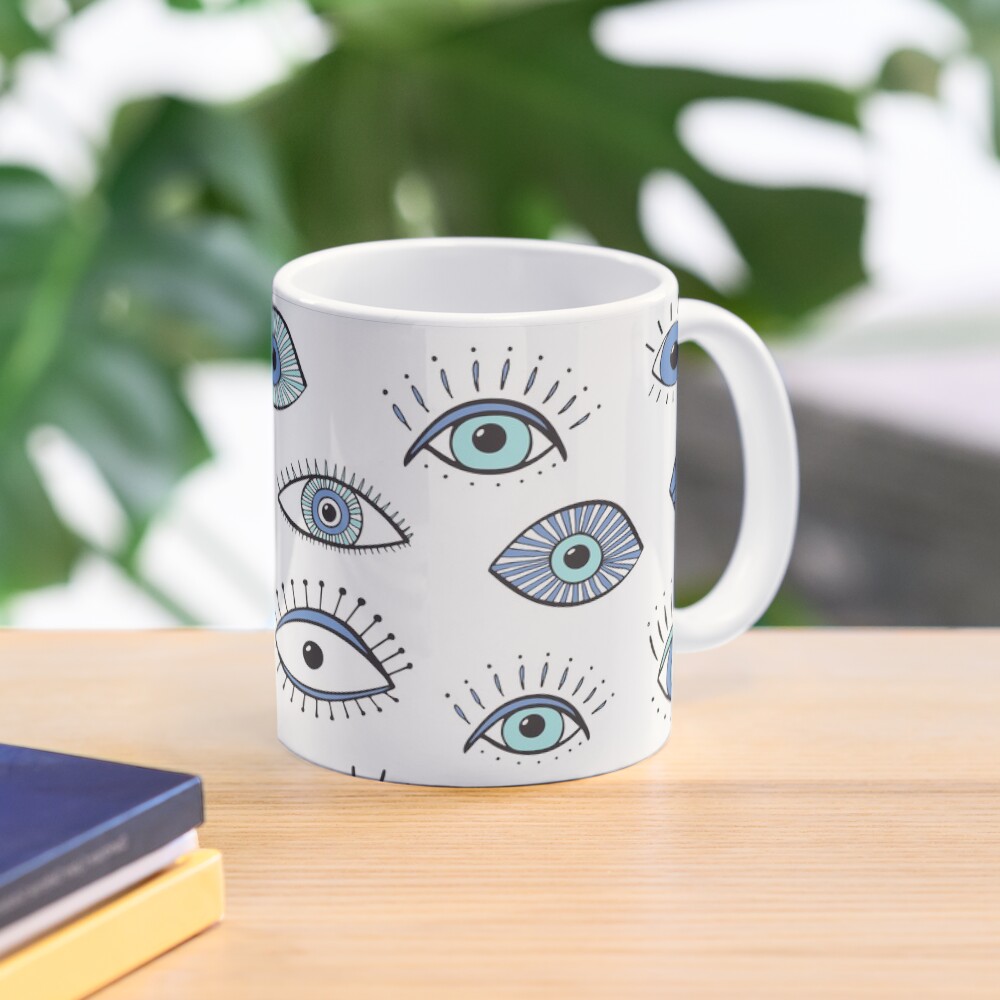 "Evil eye!" Mug by vivdesign | Redbubble