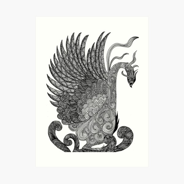 "Merak " Art Print by Mariscawardani | Redbubble