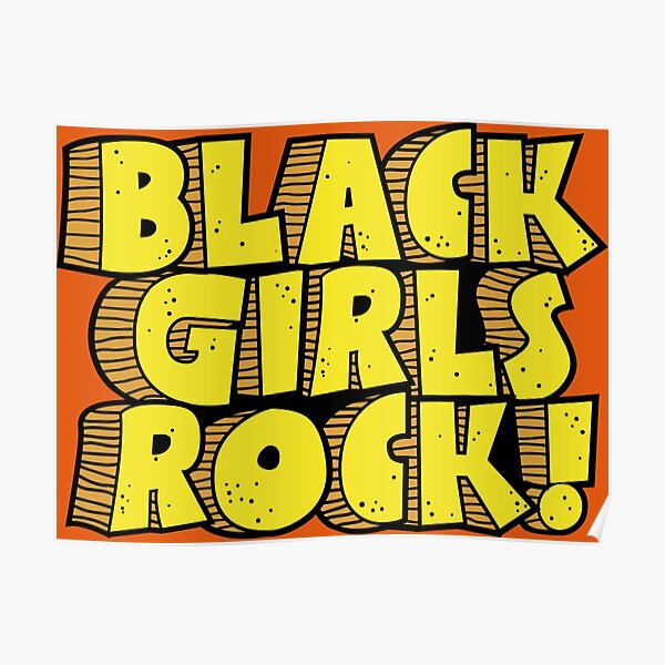 Black Women Rock Posters | Redbubble