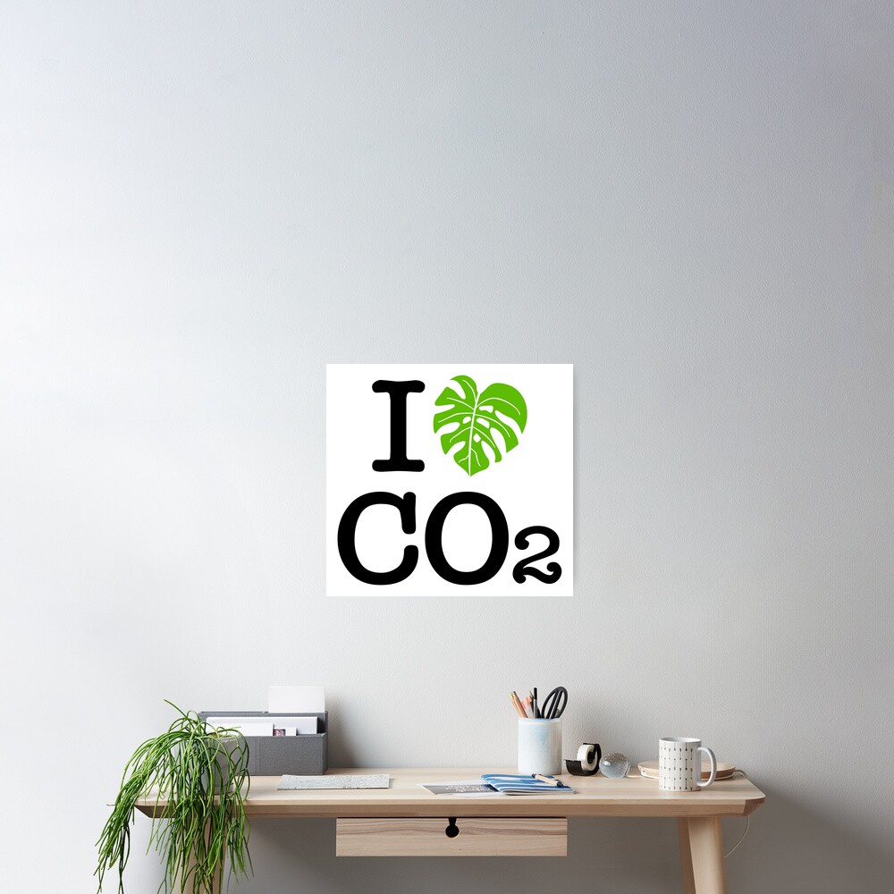 "I love Co2 I love Co2" Poster for Sale by stoneyy | Redbubble