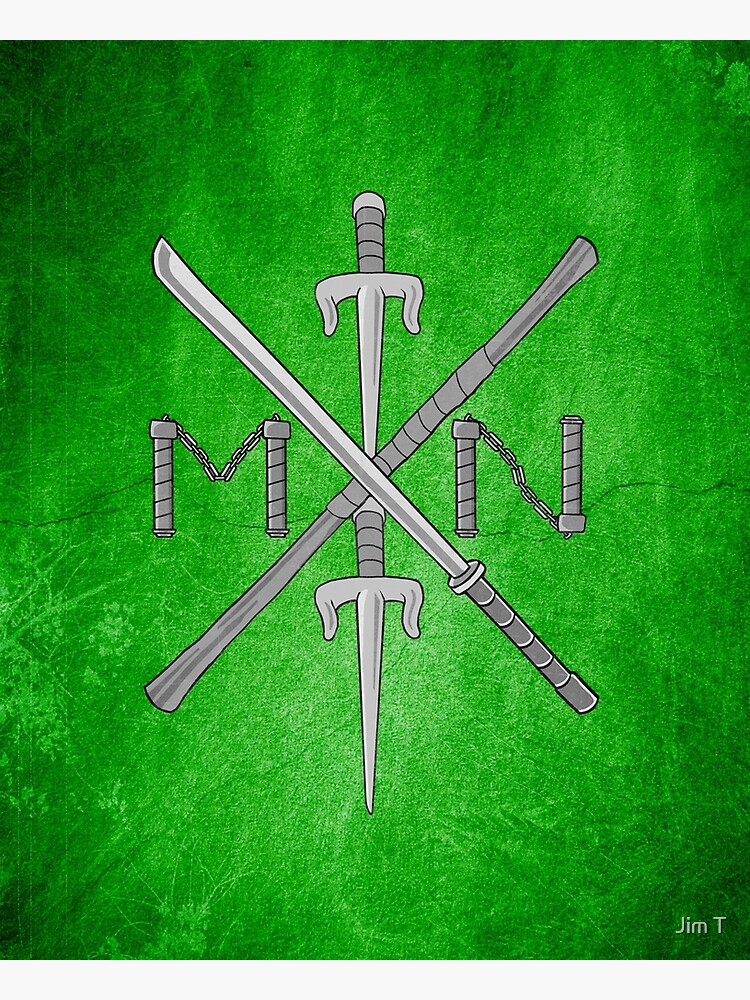 "TMNT No Weapons, All Shell" Poster for Sale by gutterjim | Redbubble