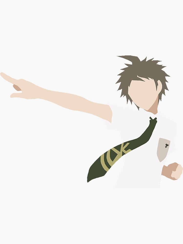 "Hajime Hinata" Sticker for Sale by erindbex | Redbubble