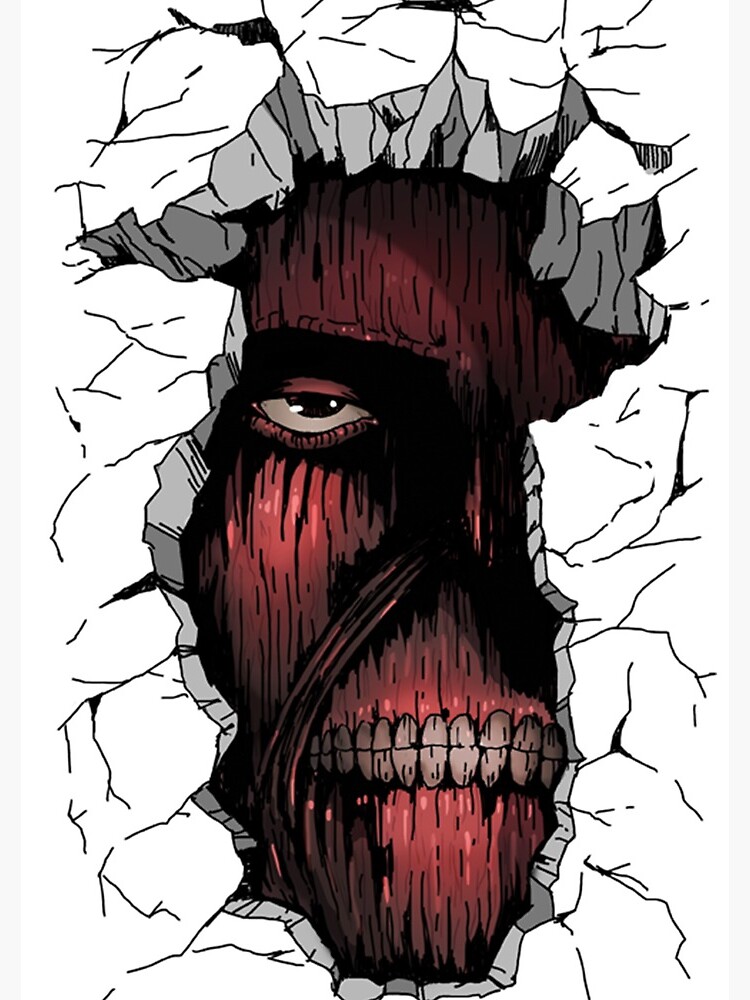 "Colossal titan inside the wall Shingeki no Kyojin / Attack on Titan ...