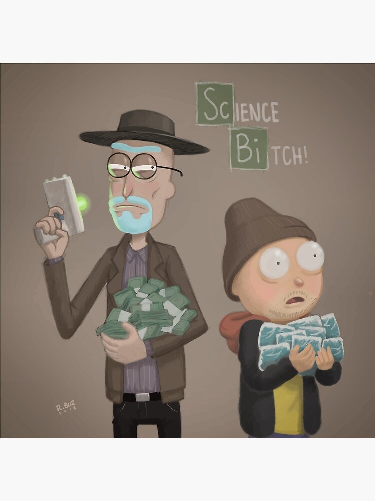 Breaking Bad Fan Art Ba Br Premium Matte Vertical Poster