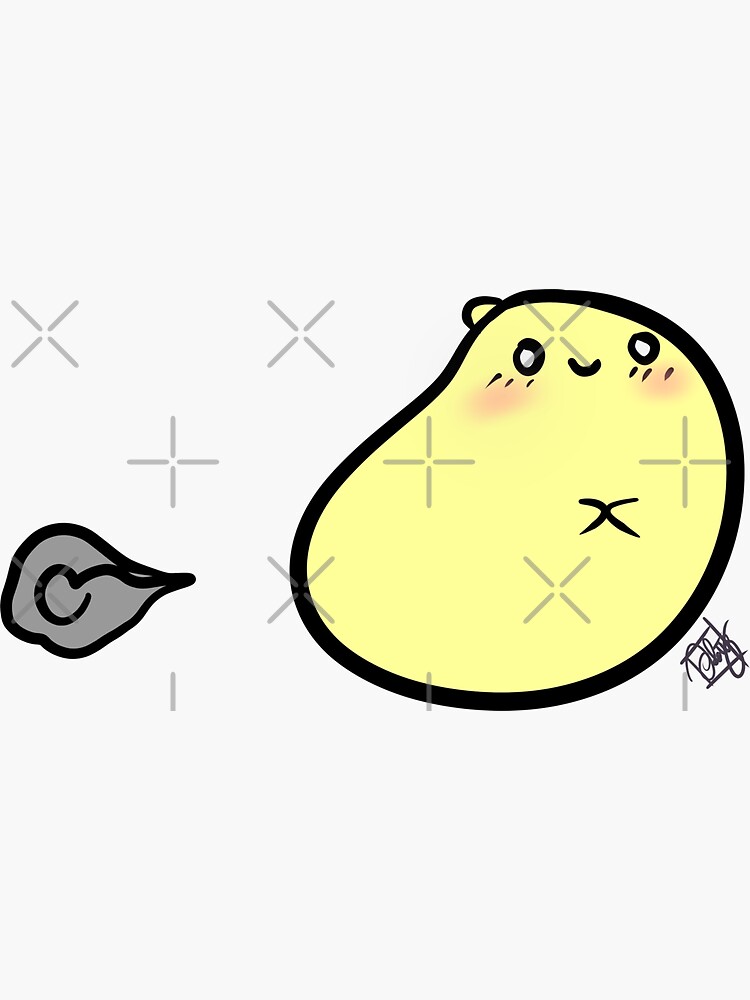 "Fart potato" Sticker for Sale by Carlotta986 | Redbubble