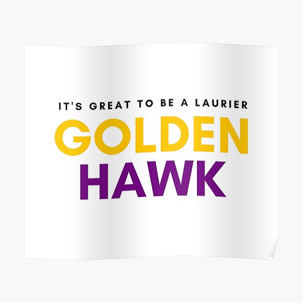 Póster «Wilfrid Laurier University Es genial ser un logotipo de Laurier ...