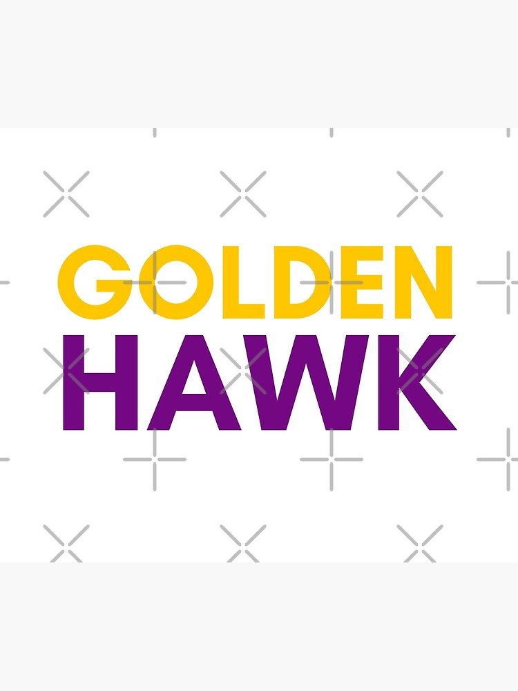 "Wilfrid Laurier University Golden Hawk Logo" Poster for Sale by ...