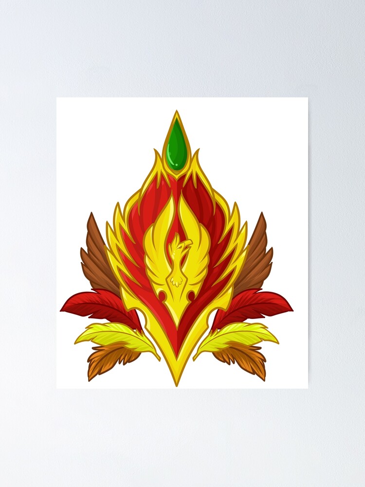 "Blood Elf Crest" Poster by DancingHare | Redbubble