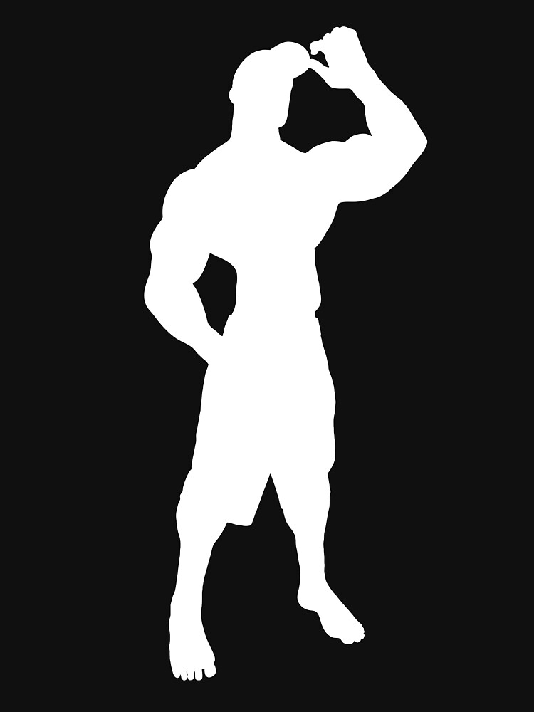 "T-shirt outline AlbronMuscle Silhouette" Pullover Hoodie by Albron ...