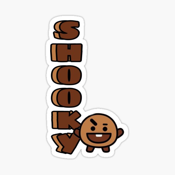 "Suga Yoongi Shooky BT21 BTS Sticker" Sticker by Infiresss-man | Redbubble