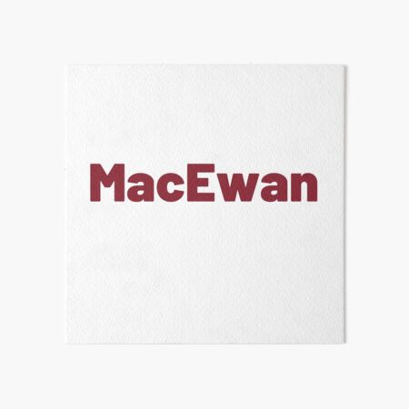 "MacEwan University Bold Logo" Art Board Print for Sale by stickel ...