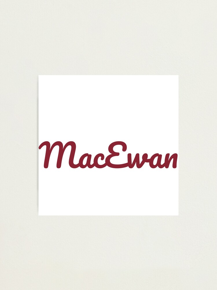 "MacEwan University Cursive Logo" Photographic Print for Sale by ...