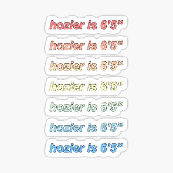 "tall sticker pack" Sticker by Bellacurtis | Redbubble