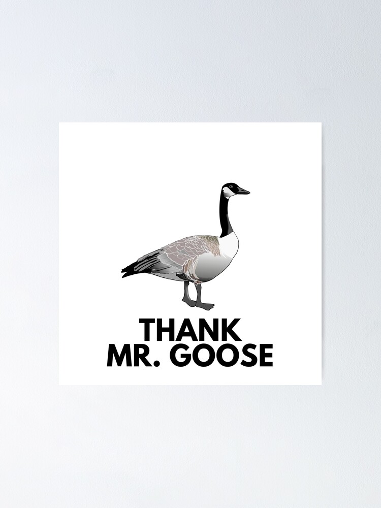 Póster «Logotipo de la Universidad de Waterloo Gracias al Sr. Goose ...