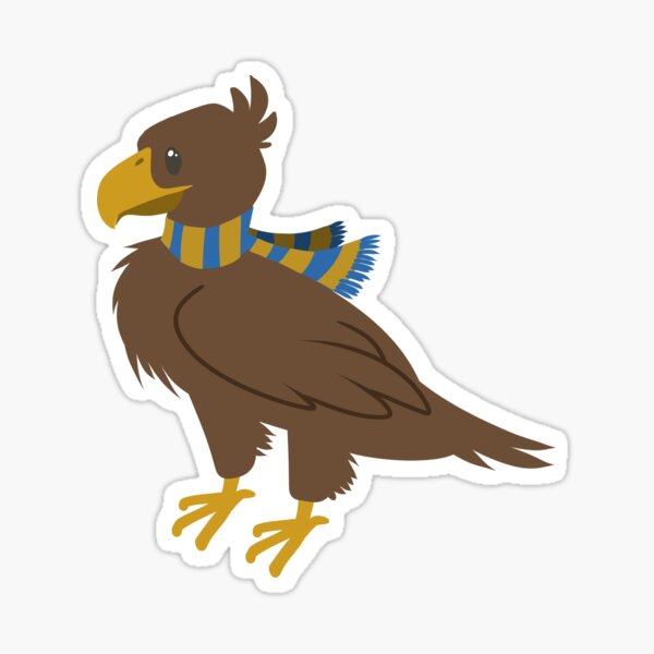 "Magical Mascots - Eagle" Sticker for Sale by DancingHare | Redbubble