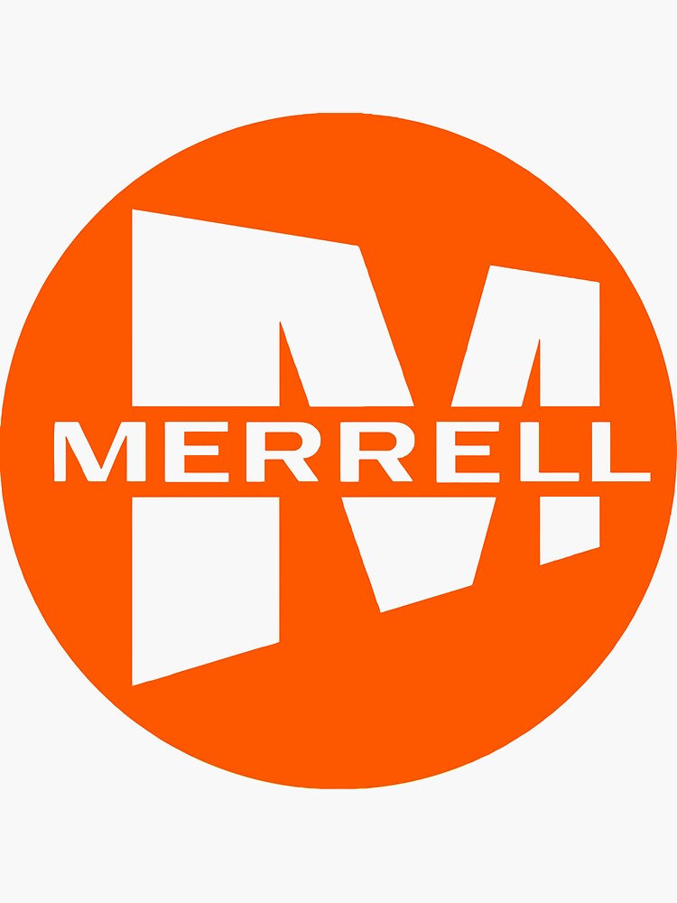 "Merrell" Sticker for Sale by Ujrgen | Redbubble