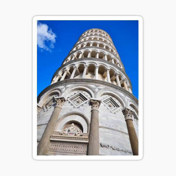 "The Leaning Tower of Pisa" Sticker for Sale by Shootfromthehip | Redbubble