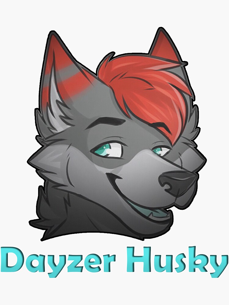 "Dayzer Husky" Sticker by DayzerHusky | Redbubble