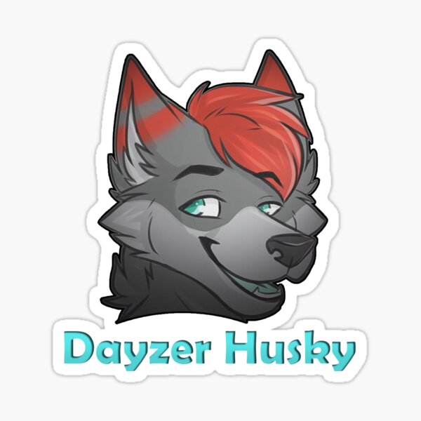 "Dayzer Husky" Sticker by DayzerHusky | Redbubble