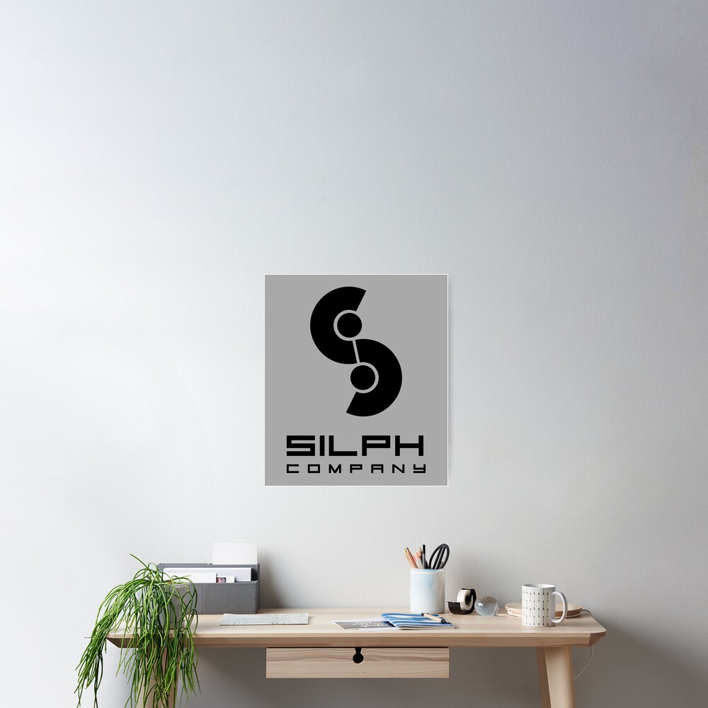 "Silph Co. Logo (in Black)" Poster for Sale by MagentaBlimp | Redbubble