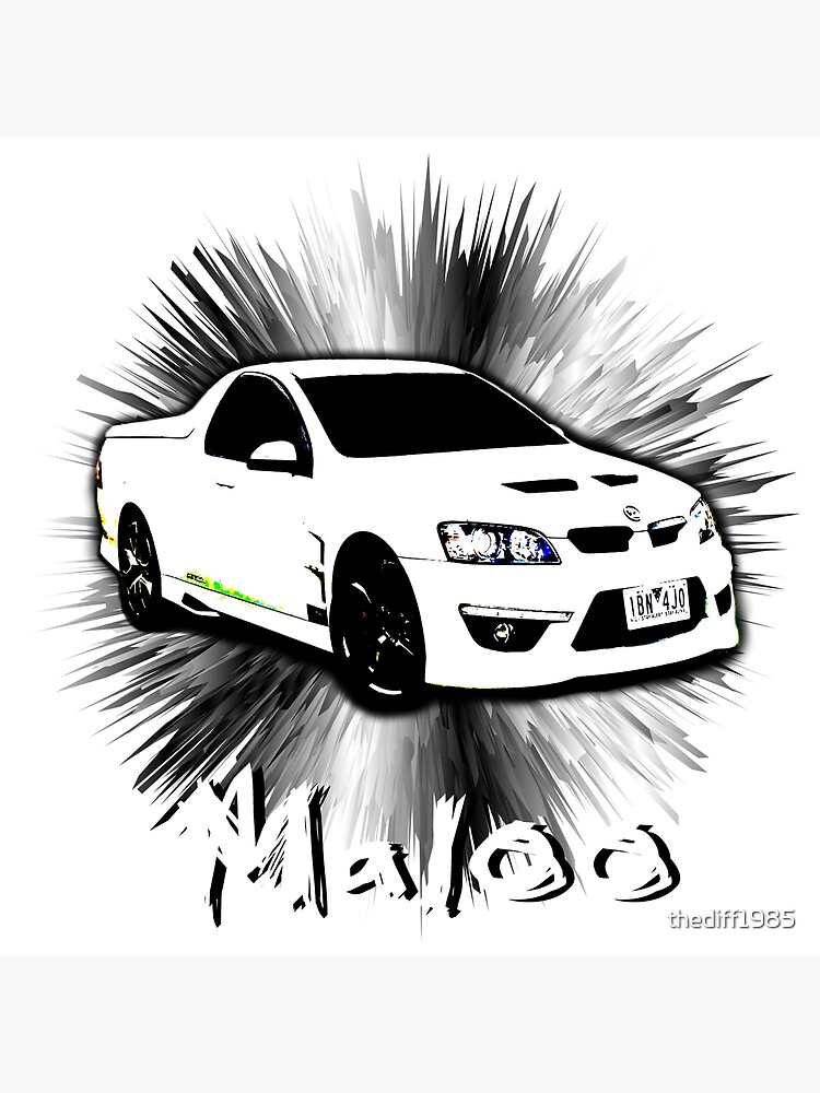 "holden hsv maloo r8" Art Print for Sale by thediff1985 | Redbubble