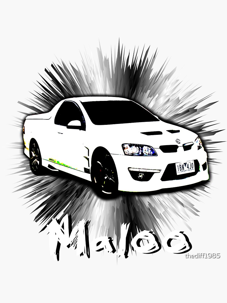 "holden hsv maloo r8" Sticker for Sale by thediff1985 | Redbubble