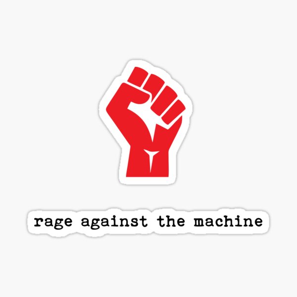 Ratm Stickers | Redbubble