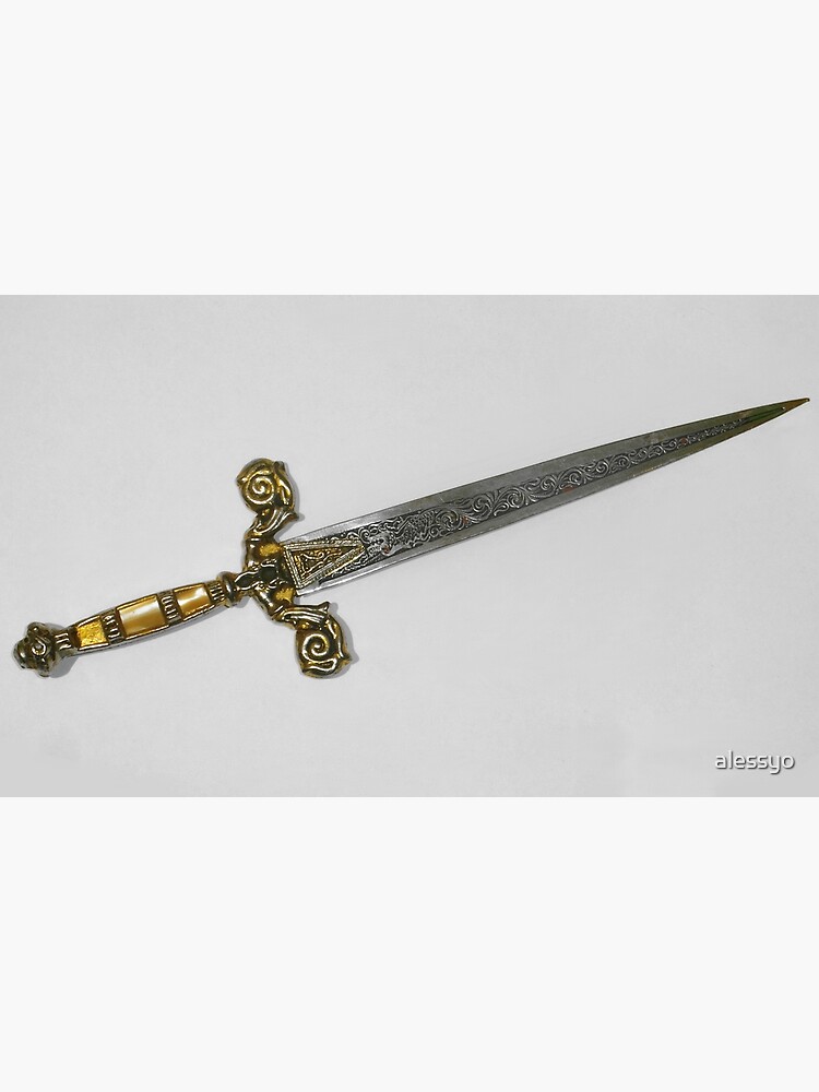 "ancient beauty dagger " Poster by alessyo | Redbubble