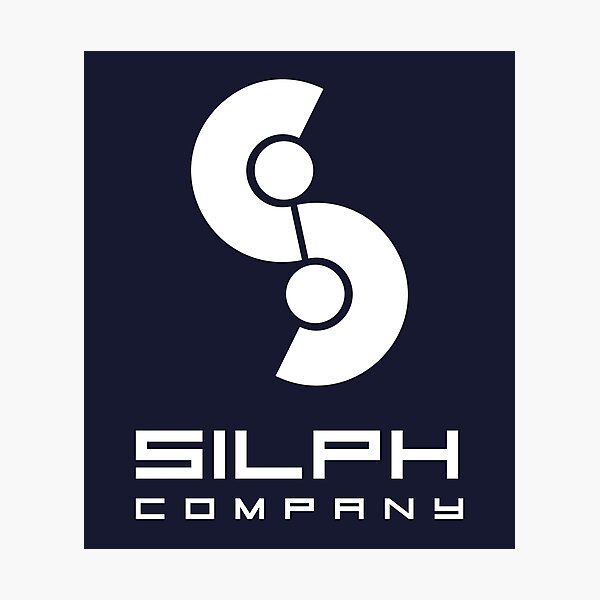 "Silph Co. Logo (in White)" Photographic Print for Sale by MagentaBlimp ...