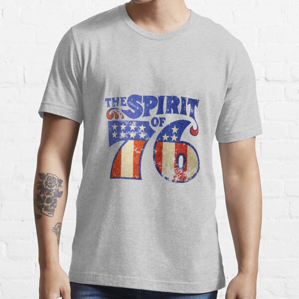 "Spirit of 76" T-shirt for Sale by Retrorockit | Redbubble | 1976 t ...