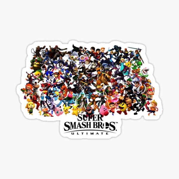 Super Smash Bros Stickers | Redbubble