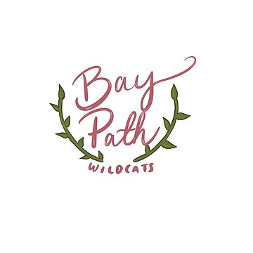 "Bay Path University " Sticker for Sale by Simply Magic Supply | Redbubble