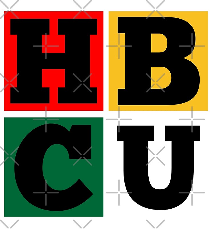 "HBCU Grad Block Letters" by blackartmatters | Redbubble