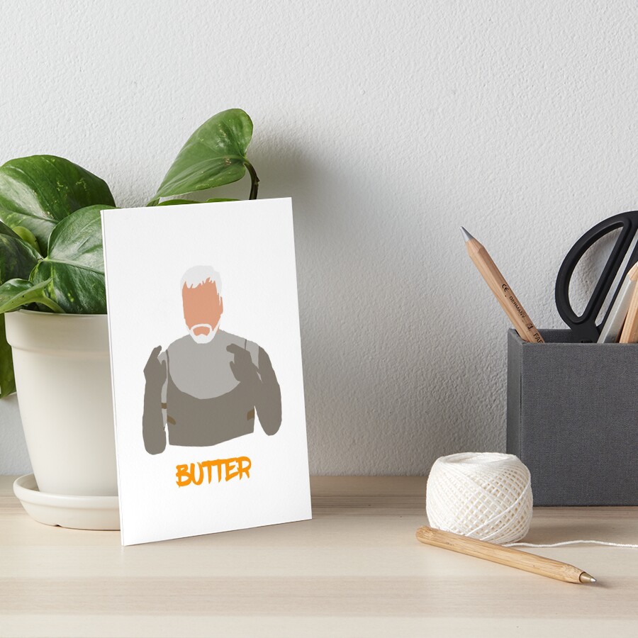 "Mount&Blade Warband - Butter King Harlaus" Art Board Print by Magiliw ...