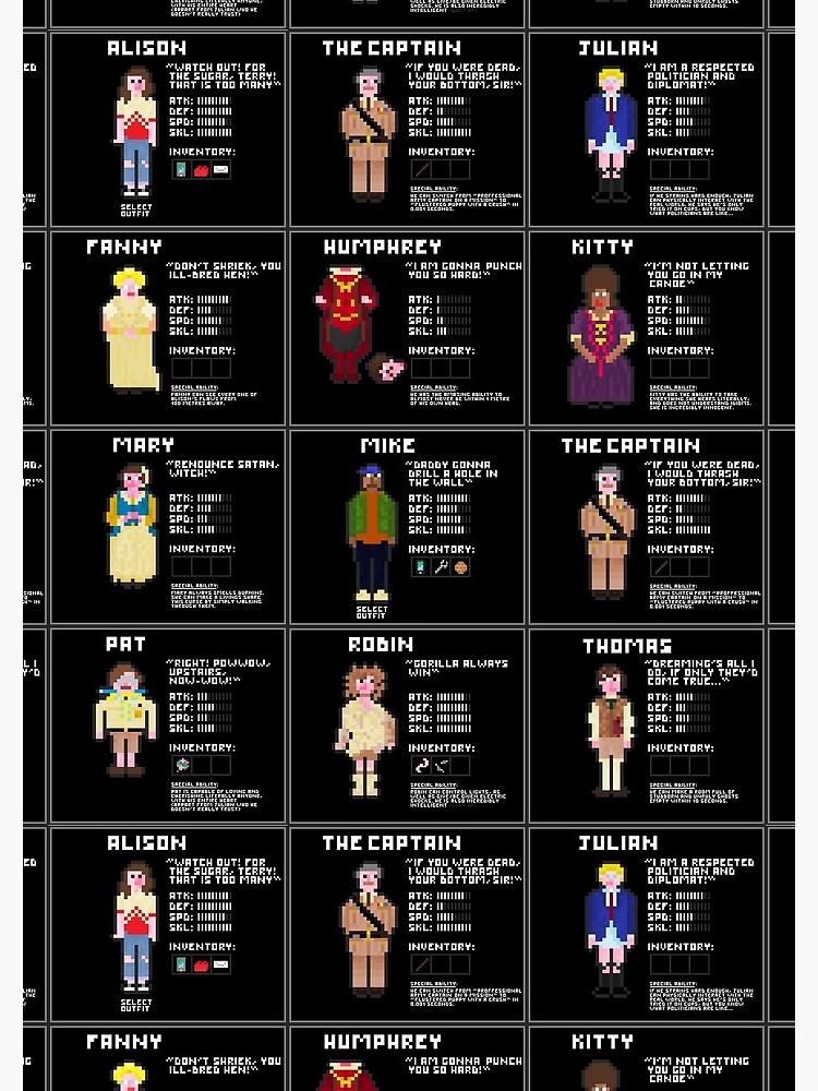 "All of the ghosts as video game characters" Journal for Sale by ...